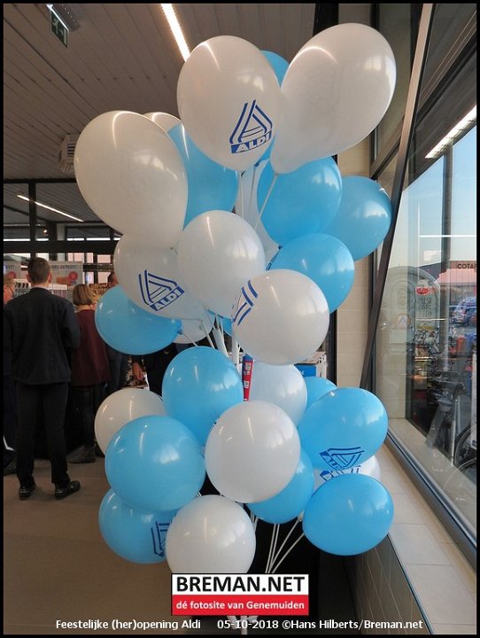 Feestelijke heropening Aldi